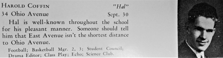 FIRST LIEUTENANT HAROLD EDWARD COFFIN; U.S. ARMY – Honor Norwalk CT ...