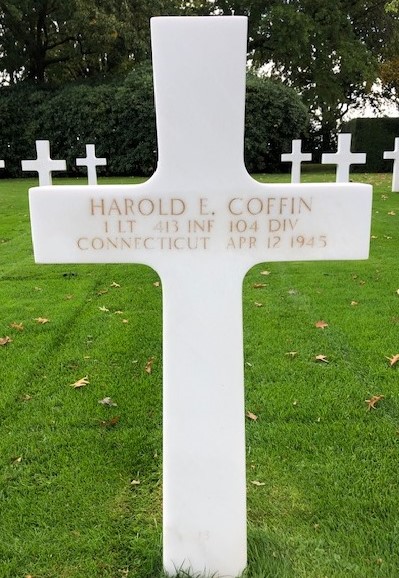 FIRST LIEUTENANT HAROLD EDWARD COFFIN; U.S. ARMY – Honor Norwalk CT ...