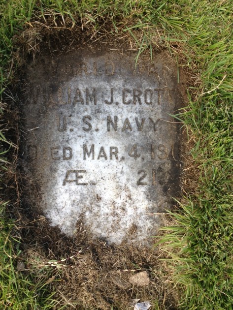 SEAMAN SECOND CLASS WILLIAM JOSEPH CROTTY; U.S. NAVY – Honor Norwalk CT ...