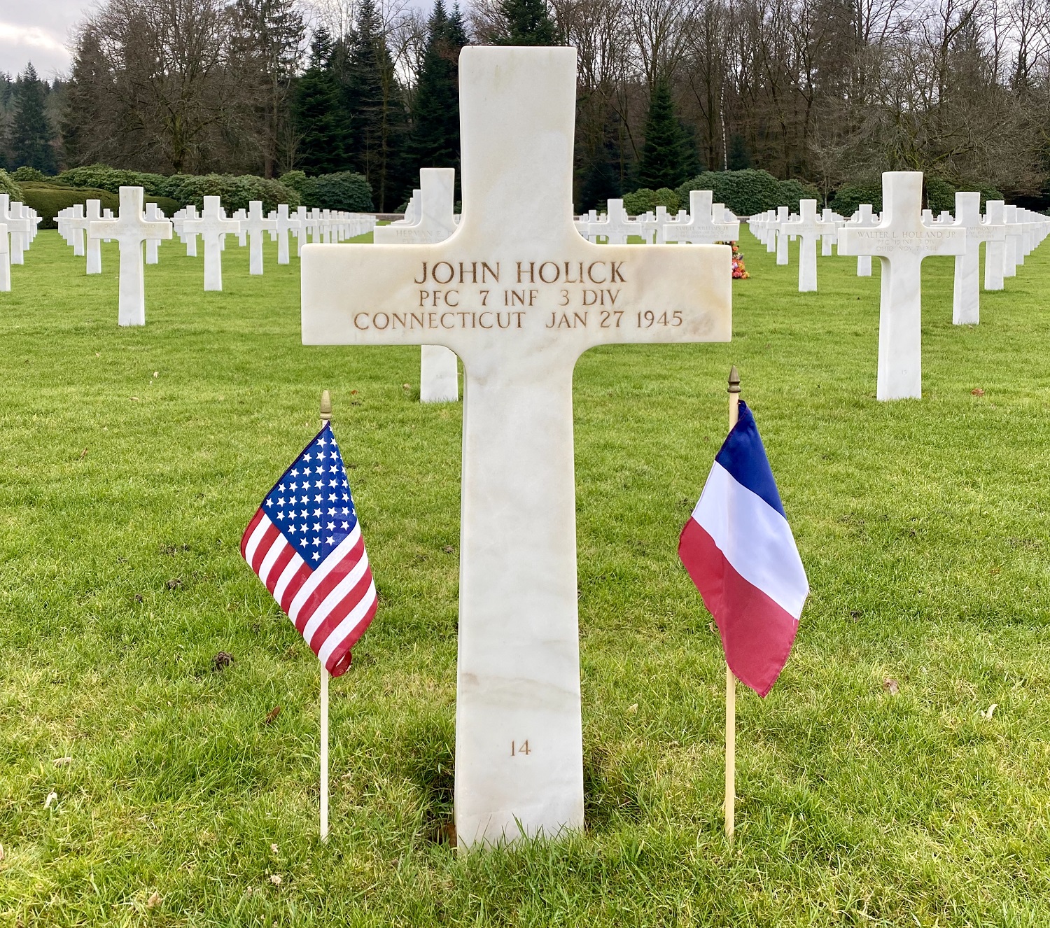 PRIVATE FIRST CLASS JOHN HOLICK JR.; U.S. ARMY – Honor Norwalk CT veterans