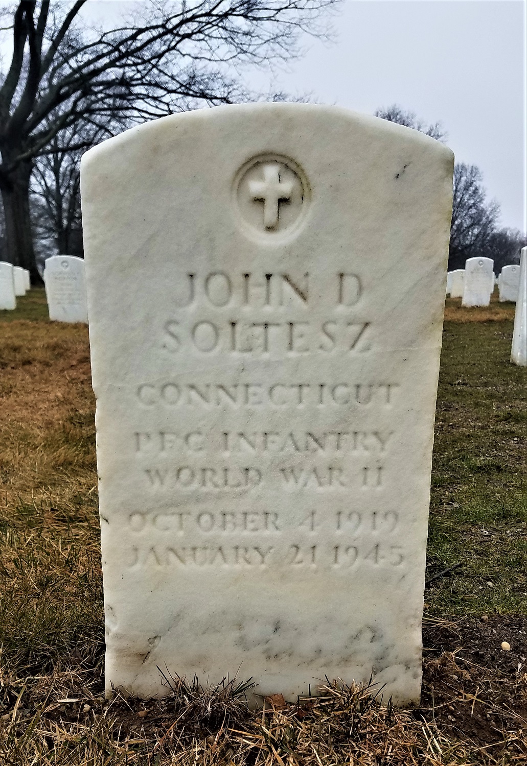 PRIVATE FIRST CLASS JOHN DANIEL SOLTESZ; U.S. ARMY – Honor Norwalk CT ...