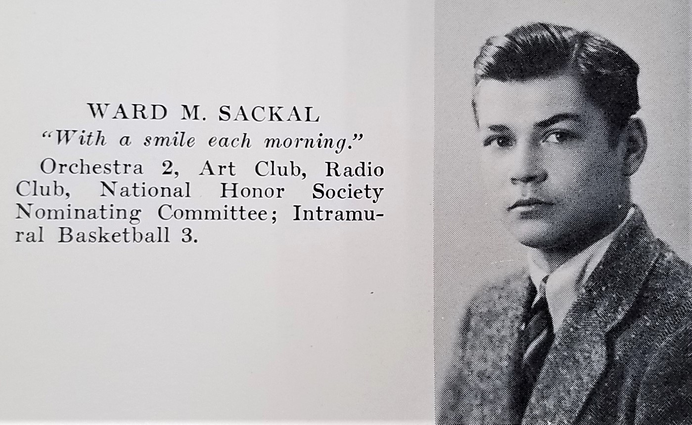 TECHNICAL SERGEANT WARD MEEKER SACKAL; U.S. ARMY AIR FORCE – Honor ...