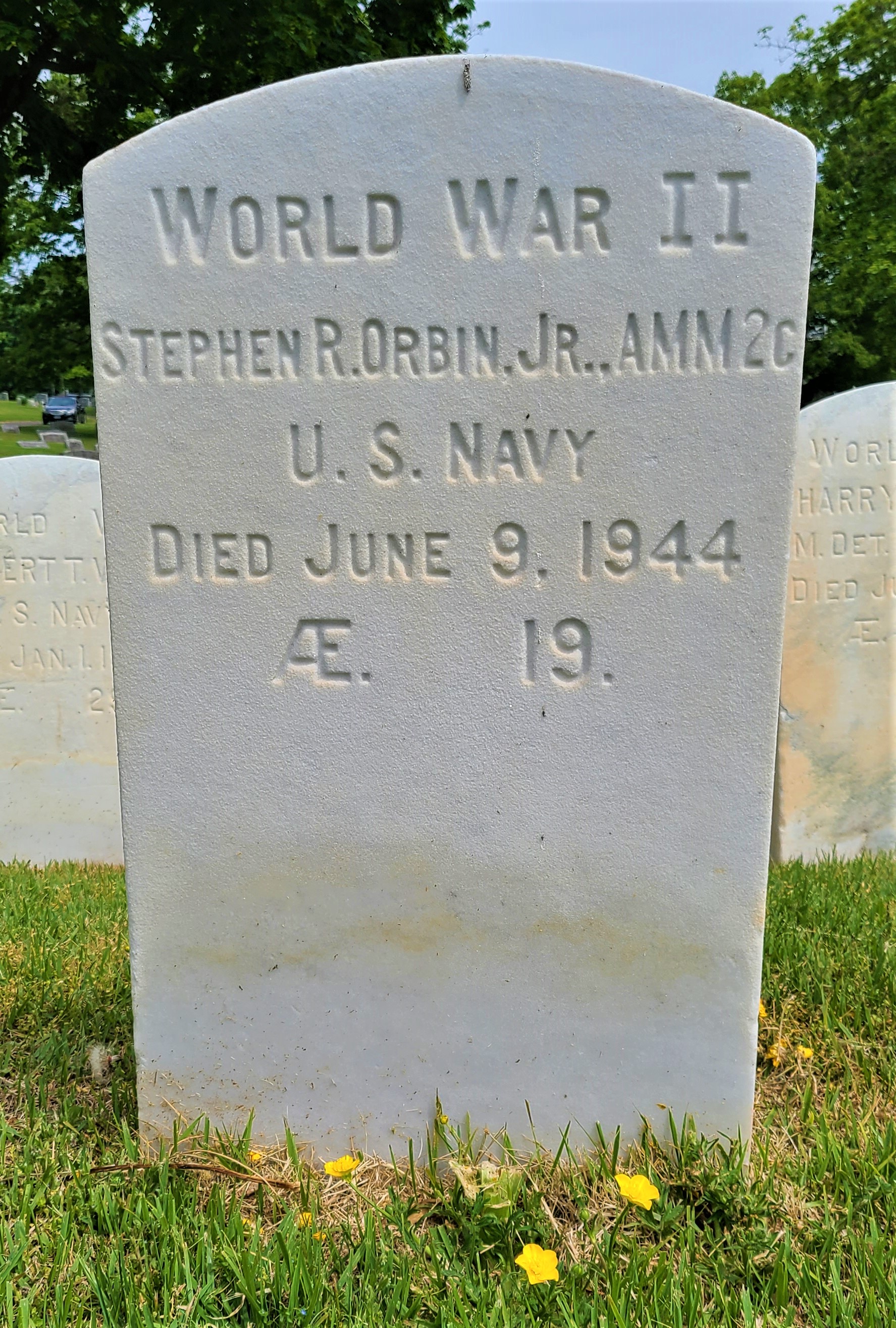 AVIATION MACHINIST MATE SECOND CLASS STEPHEN ROBERT ORBIN JR.; U.S ...
