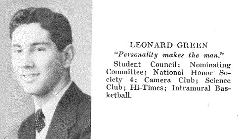 PRIVATE FIRST CLASS LEONARD “LENNY OR LEO” GREEN; U.S. ARMY – Honor ...
