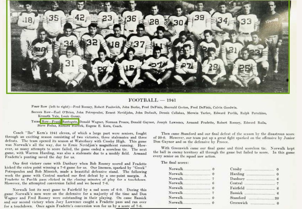 PRIVATE FRANK ANTHONY SANTAGATE; U.S. ARMY – Honor Norwalk CT veterans