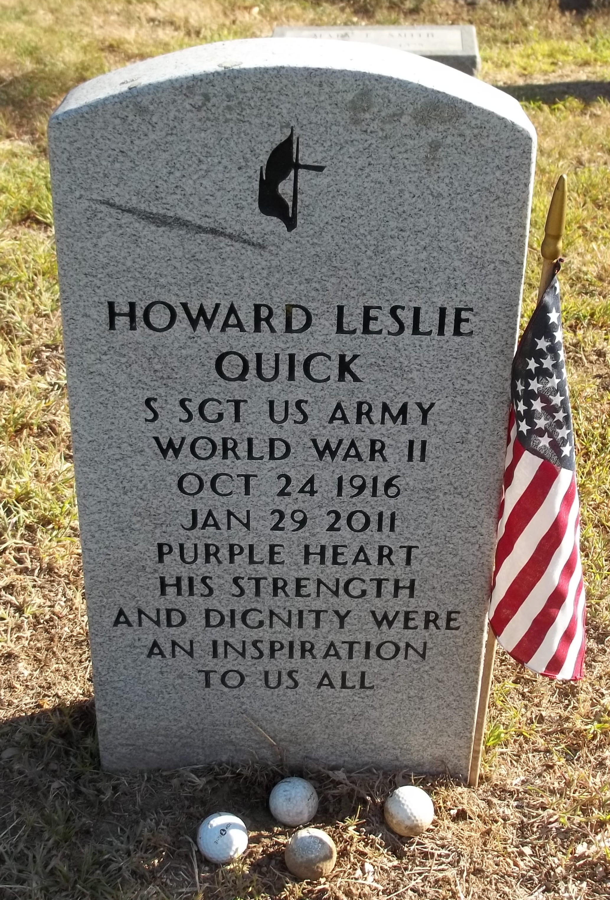 STAFF SERGEANT HOWARD LESLIE QUICK; U.S. ARMY – Honor Norwalk CT veterans