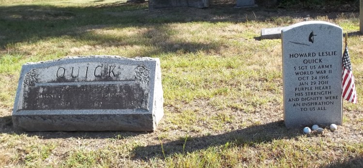 STAFF SERGEANT HOWARD LESLIE QUICK; U.S. ARMY – Honor Norwalk CT veterans